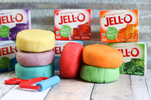 Homemade Jello Playdough Recipe