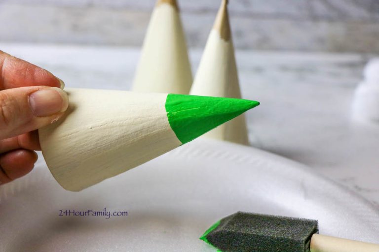 How to Make a Cardboard Cone Christmas ELF Craft