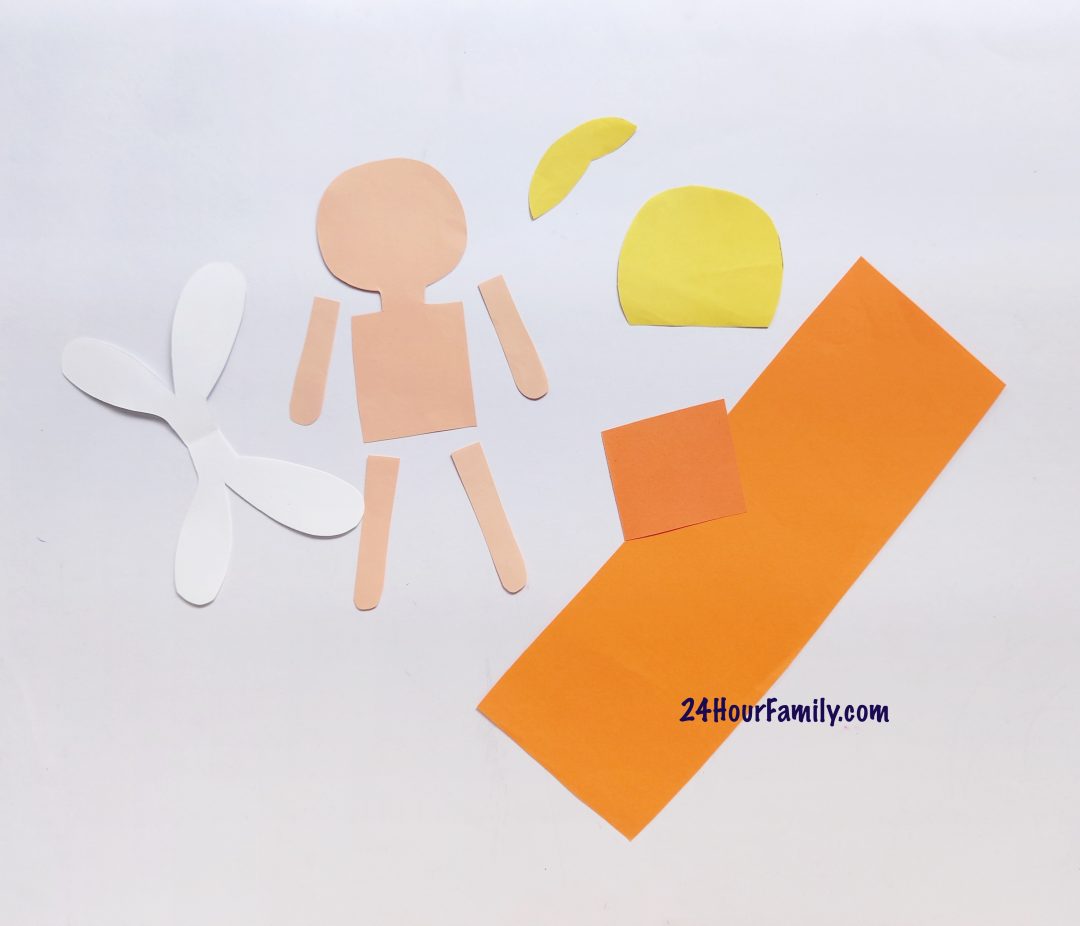 Make a Fairy Paper Doll with this Free Fairy Template