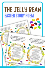Explaining Easter to a Child Using the Jelly Bean Poem (Free Printable)