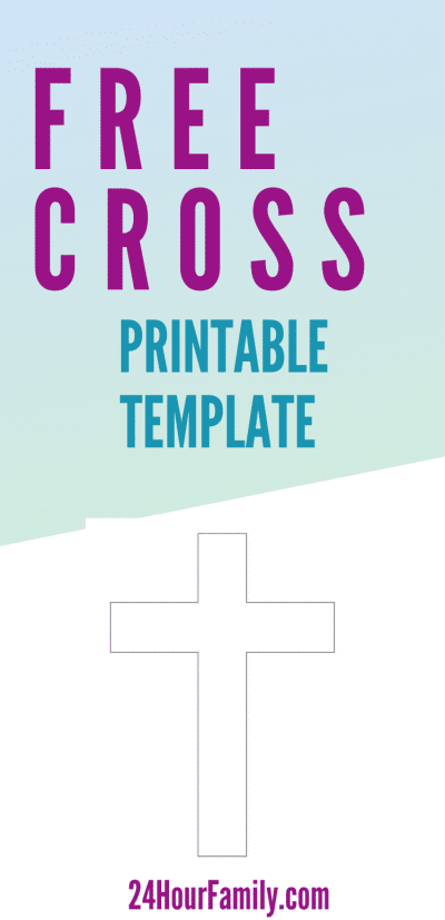 Free Printable Cross Template