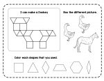 10 Farm Pattern Blocks Printables for Preschoolers (Free To Print)