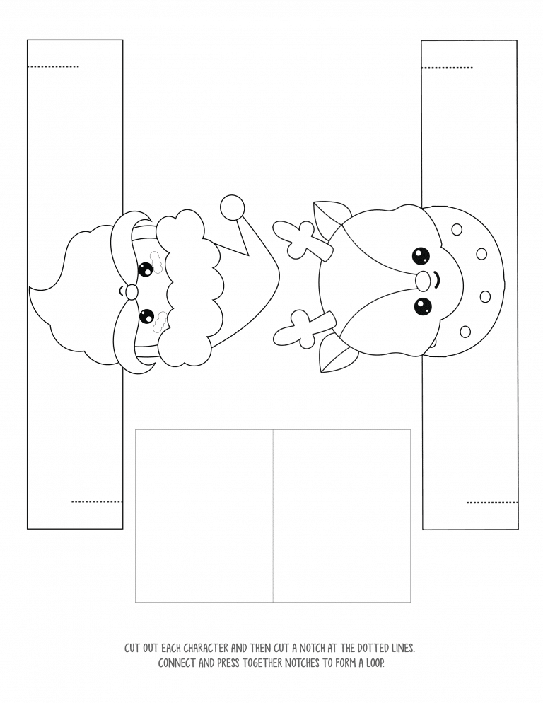 Build the North Pole Printable Paper Craft (Free Template)