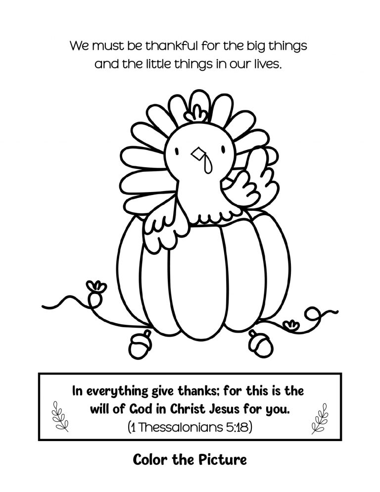 Thanksgiving "Thankful" Worksheets for Kids (Free Printables)