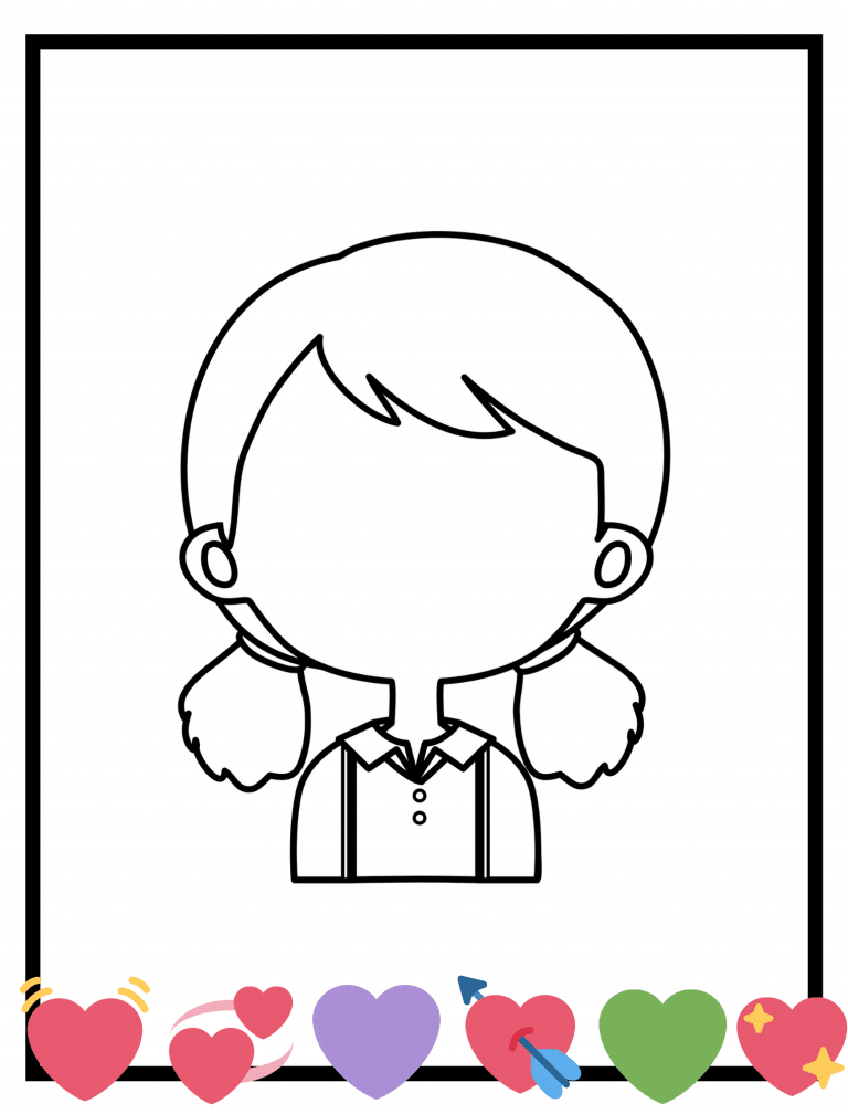 18 Free Blank Face Template Printables