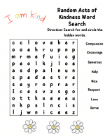 12 Free Word Search Kindness Printables » 24hourfamily.com