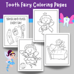 Free Tooth Fairy Coloring Pages