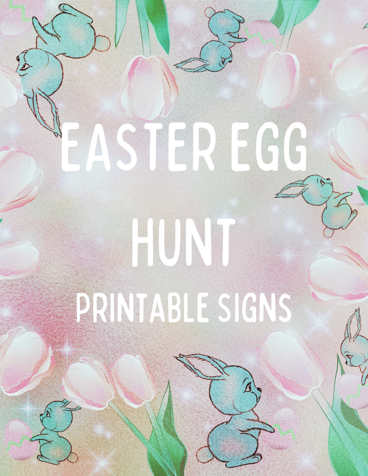Easter Egg Hunt Printables - Free Printable Signs