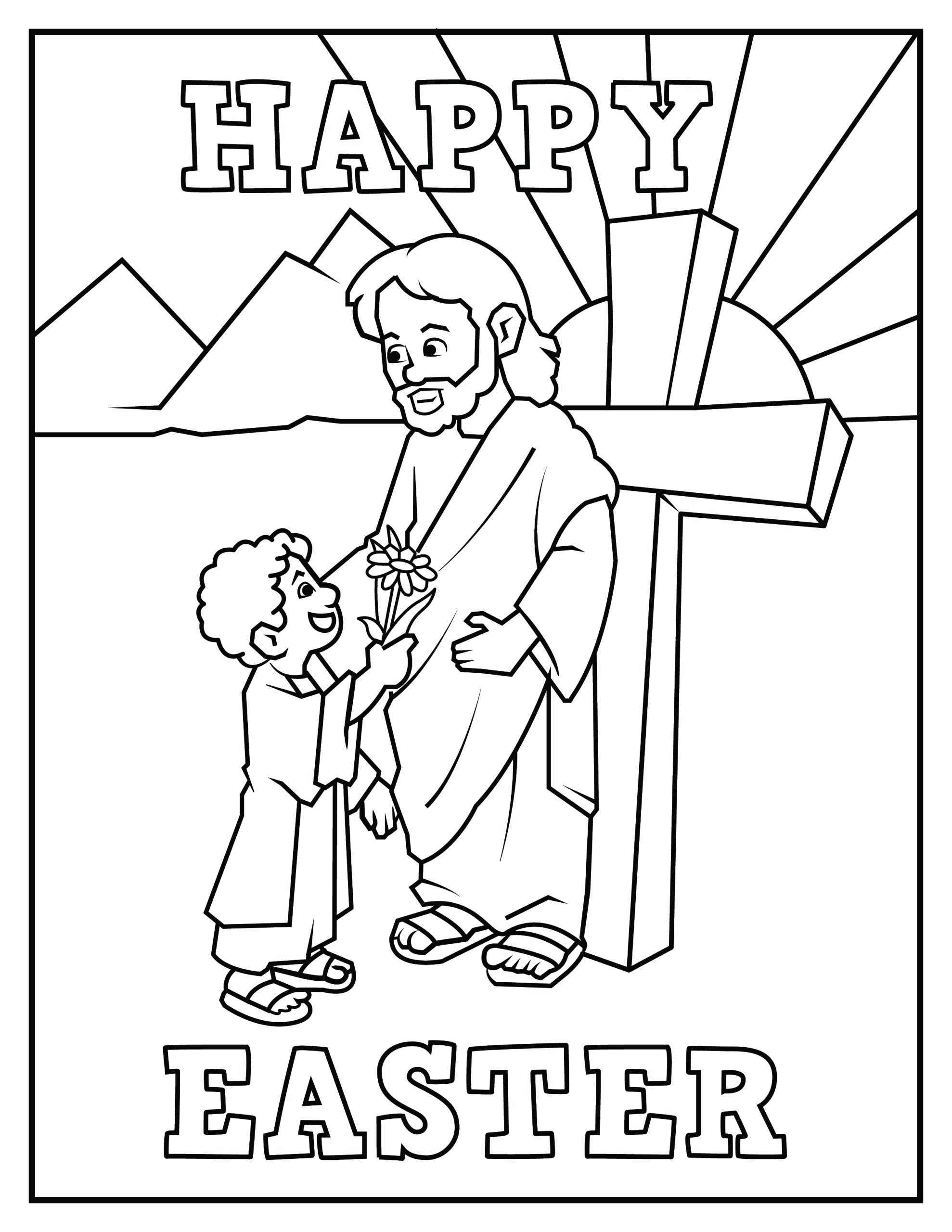 Christ-Centered Easter Coloring Pages (Free Printables)