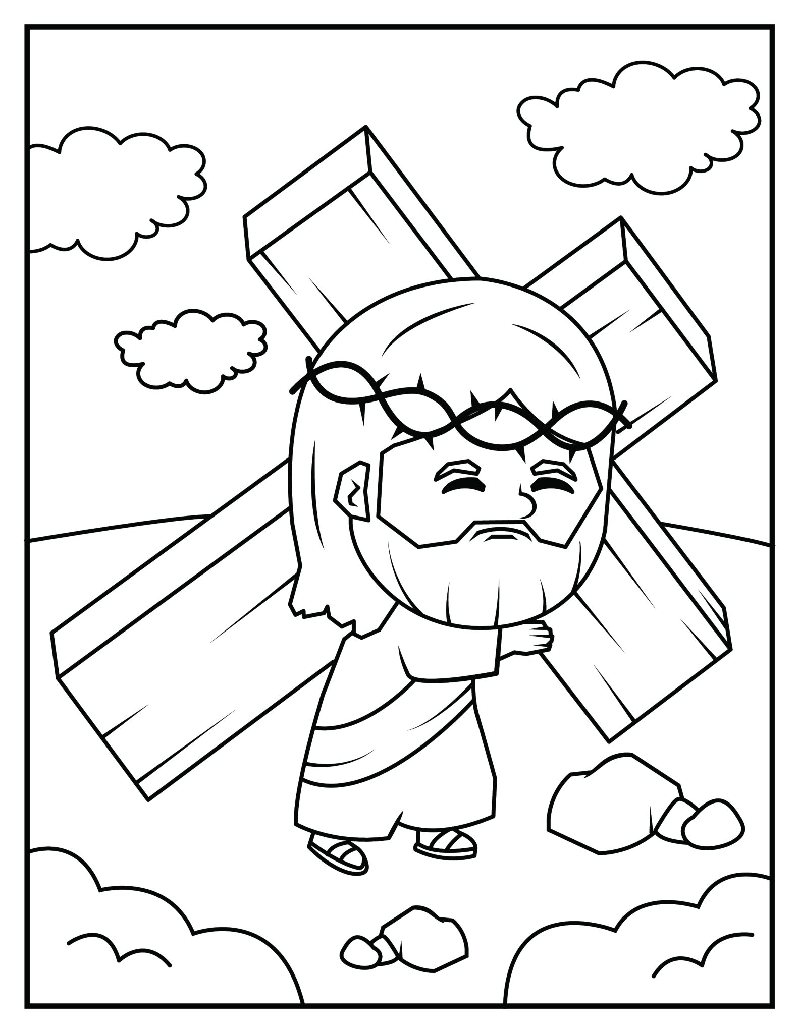 Christ-Centered Easter Coloring Pages (Free Printables)