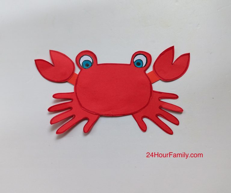 Free Printable Crab Template - Crab Craft