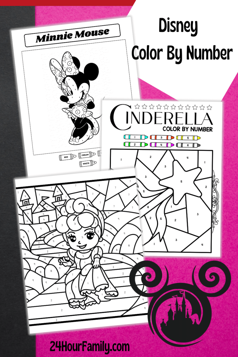 Disney Color by Number
