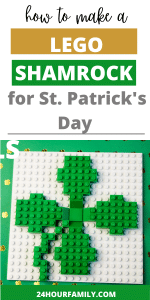How to Build a Lego Shamrock