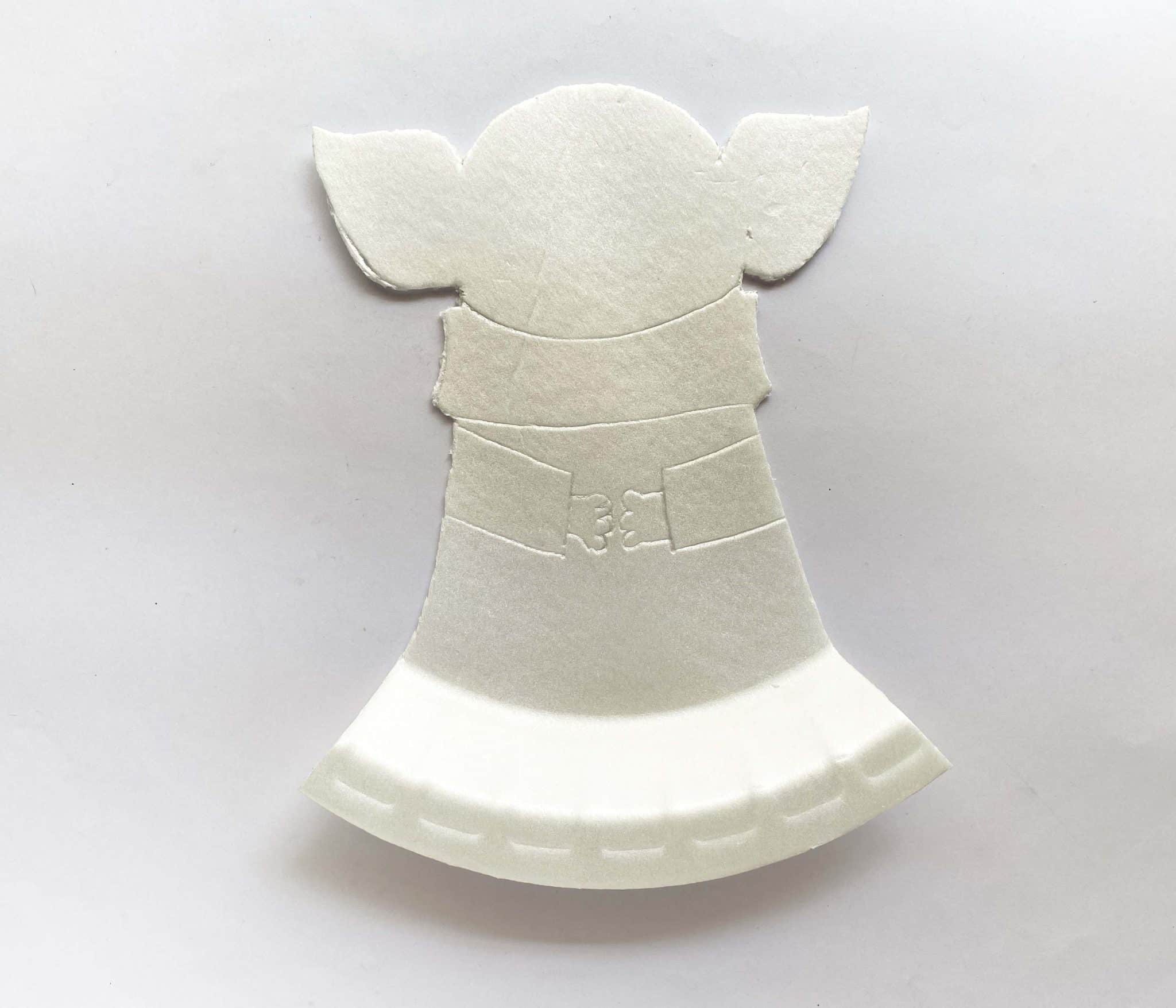 Baby Yoda Craft (Free Baby Yoda Template)