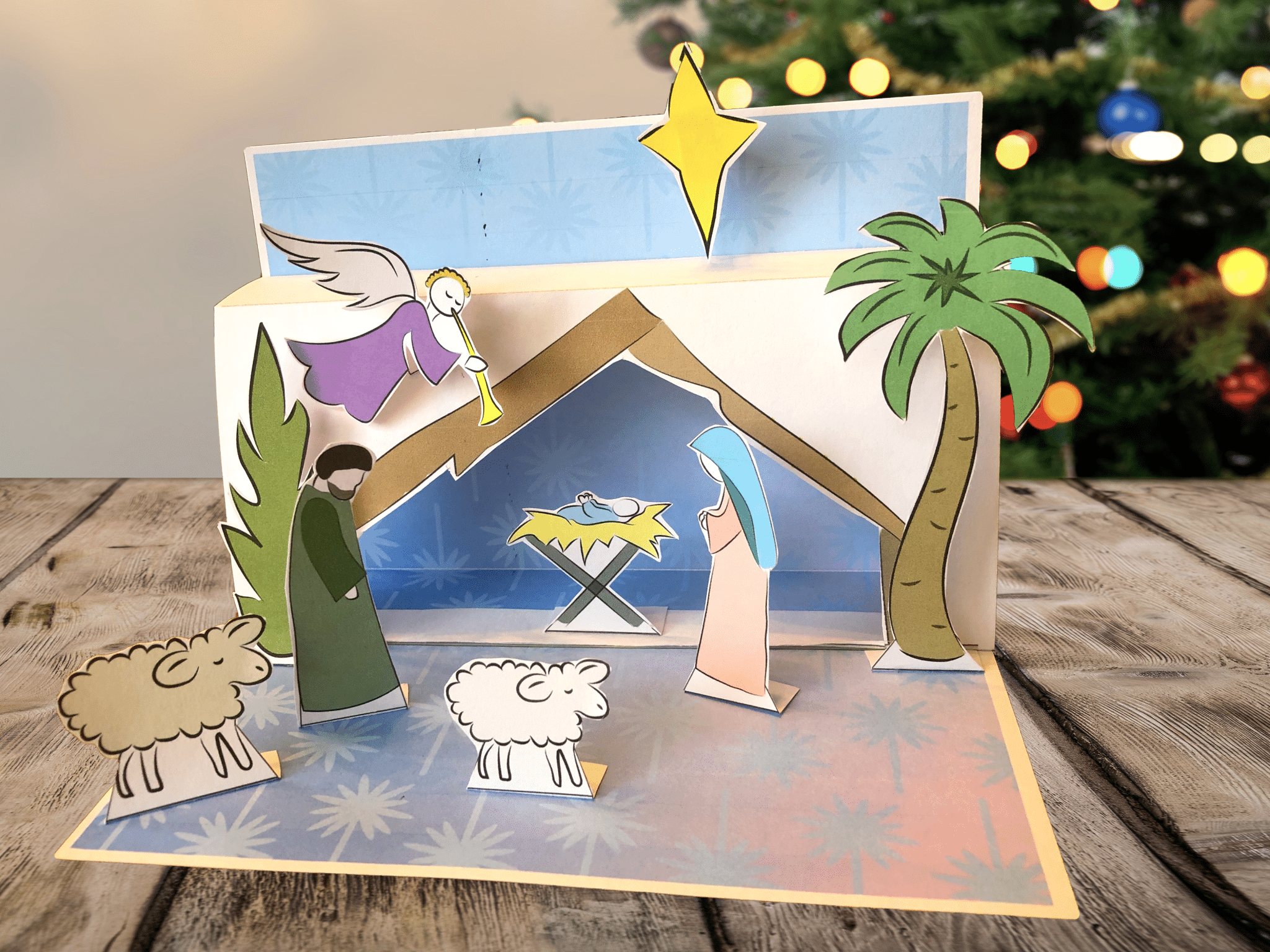 11+ Nativity Craft Ideas and Printables for Kids