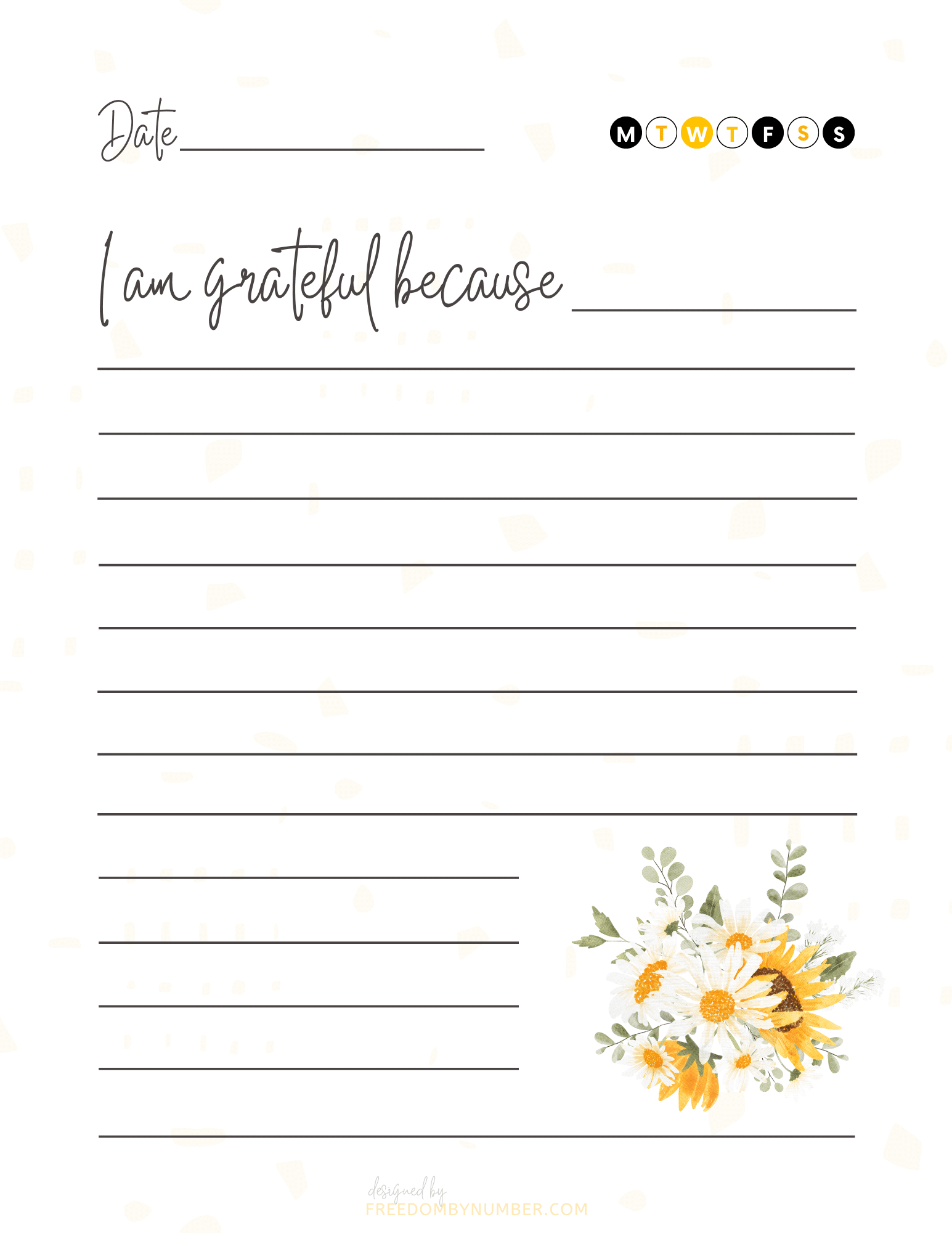 Free Printable Gratitude Journal for 2026 (23 Pages)