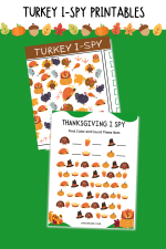 Thanksgiving I-SPY (Free Printable)