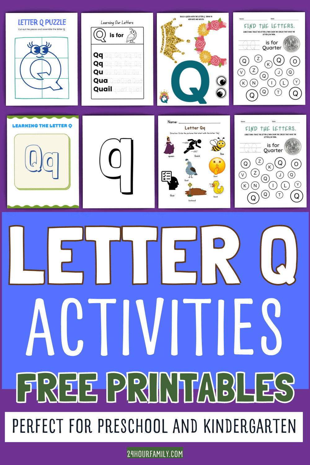 21 Free Letter Q Printable Worksheets