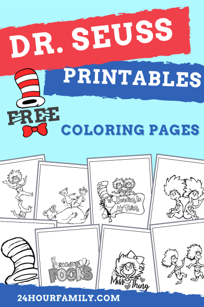 30 Free Dr. Seuss Coloring Pages » 24hourfamily.com