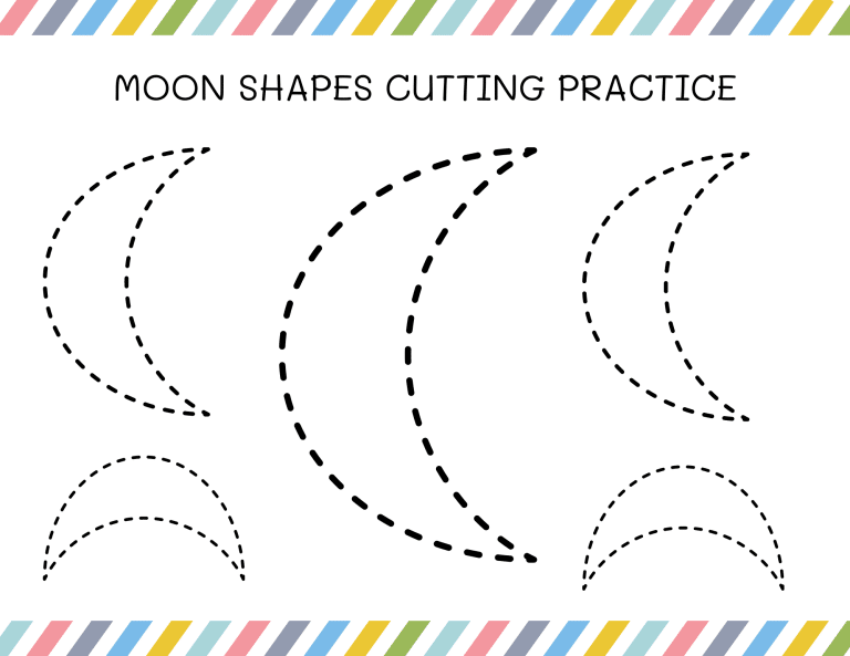 18 Cutting Shapes Worksheets (Free Printables) - 24hourfamily.com