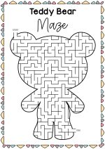 Free Teddy Bear Worksheets That Are Perfect For Preschoolers