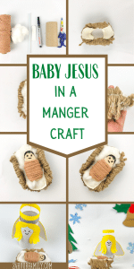 DIY Baby Jesus in the Manger Craft: A Simple Nativity Activity for Kids
