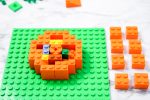 How to Build a Simple Lego Pumpkin For Fall