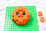 How to Build a Simple Lego Pumpkin For Fall