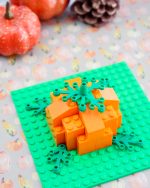 How to Build a Simple Lego Pumpkin For Fall