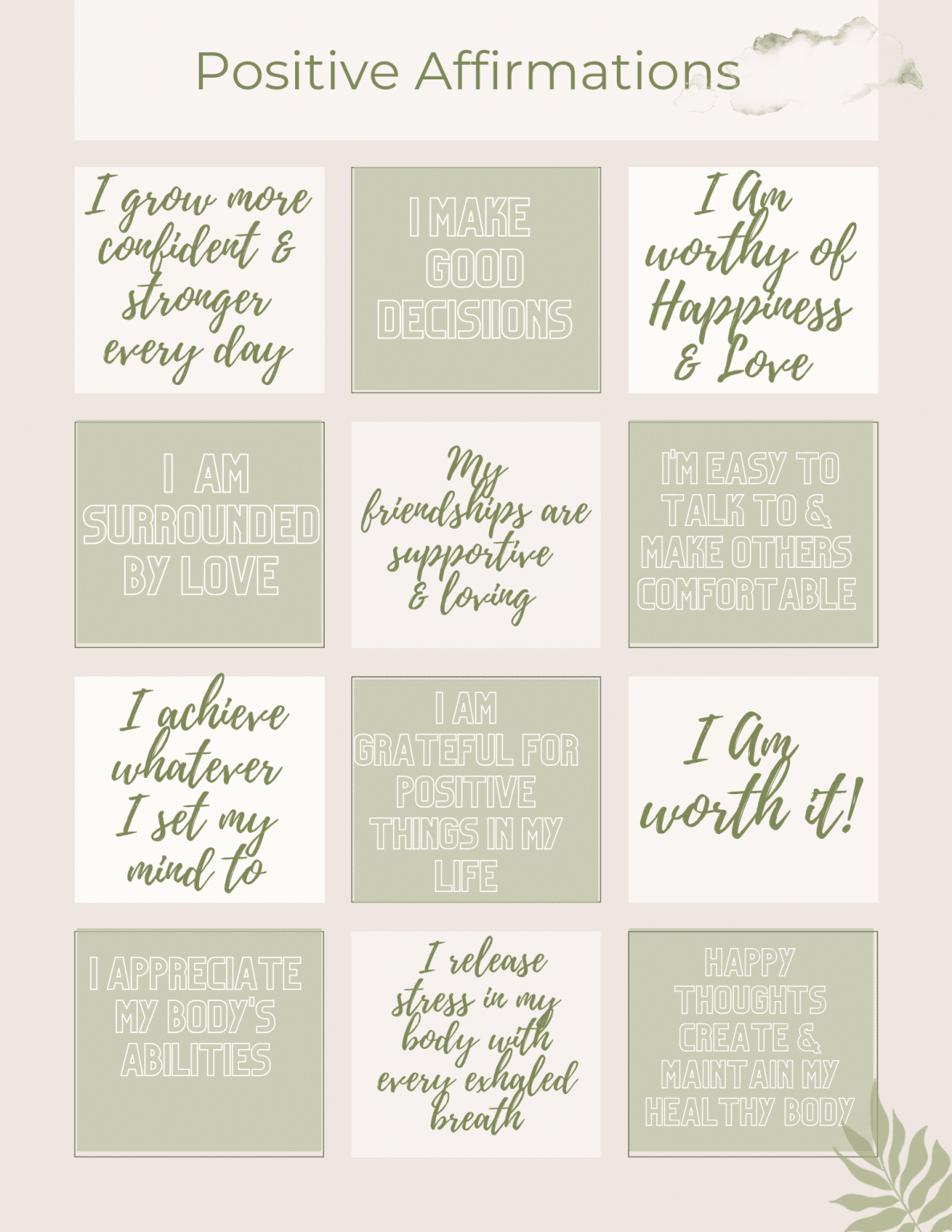 Free Printable Vision Board Worksheets (Updated 2026)