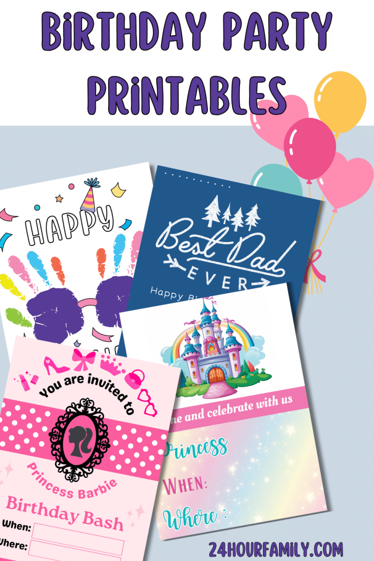 Free Birthday Printables