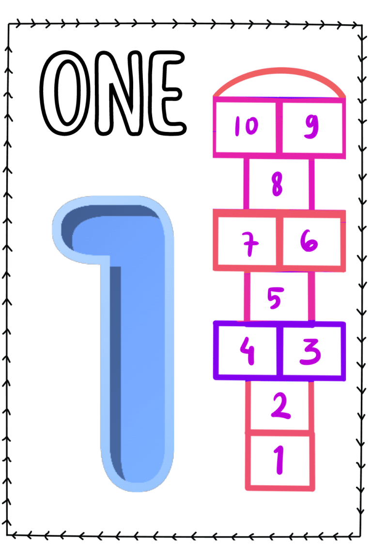 Free Printable Number Playdough Mats - 24hourfamily.com