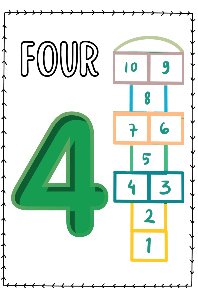Free Printable Number Playdough Mats - 24hourfamily.com
