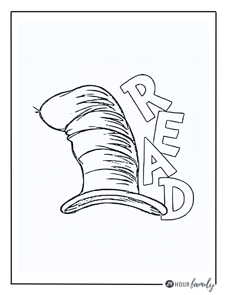 30 Free Dr. Seuss Coloring Pages » 24hourfamily.com