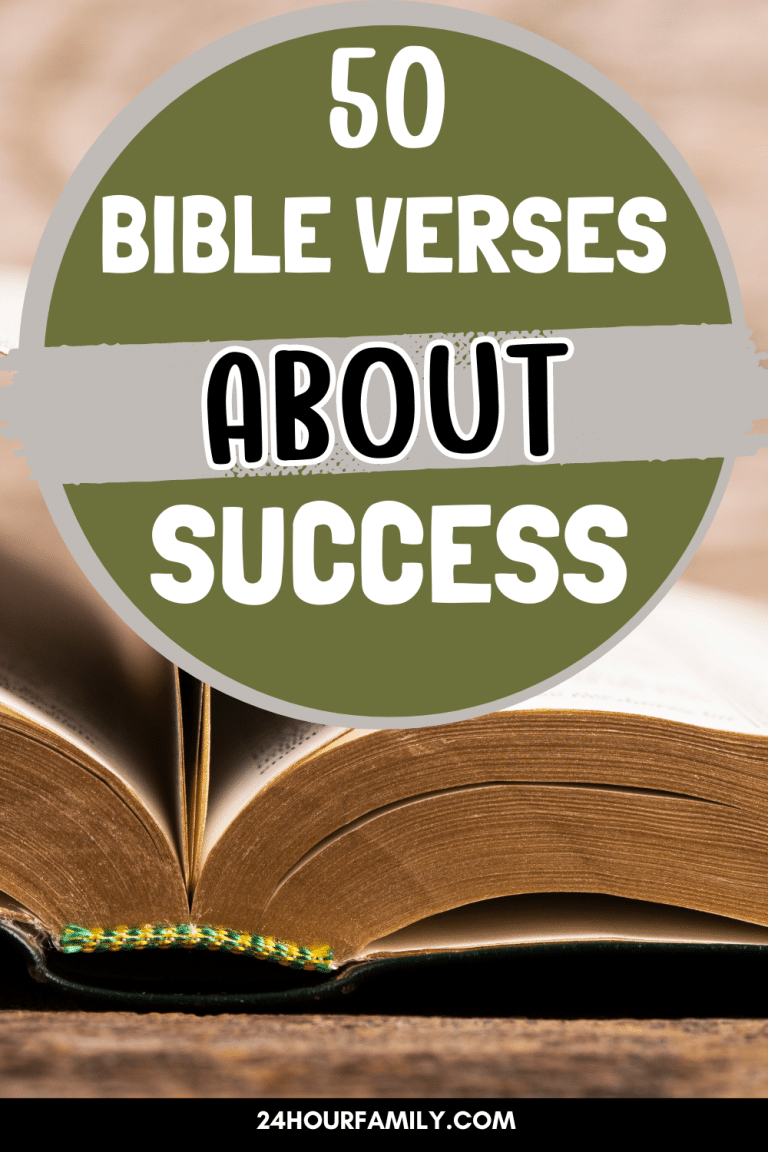 50 Bible Verses About Success - 24hourfamily.com