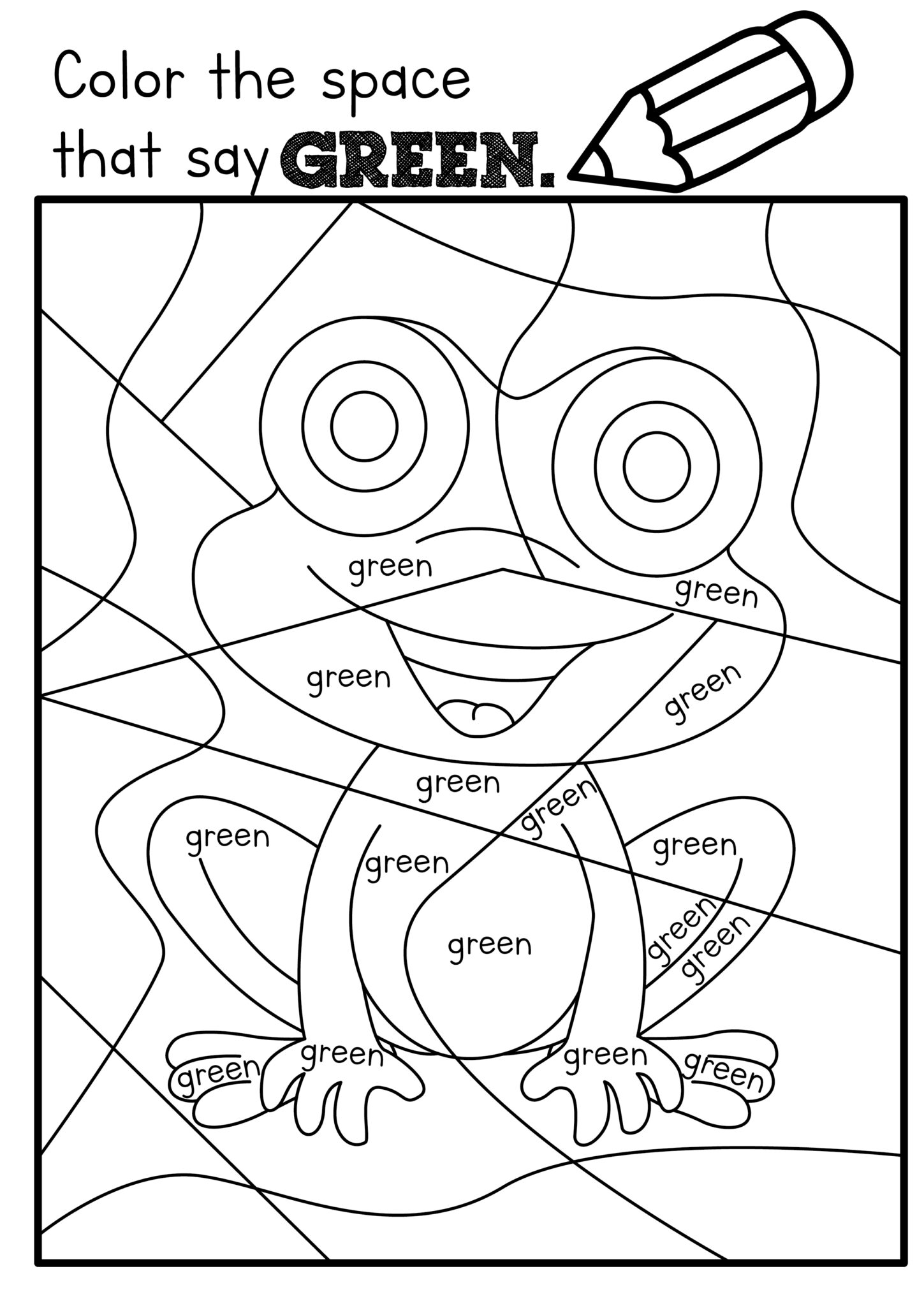 Read and Learn: Free Read and Color Worksheets!