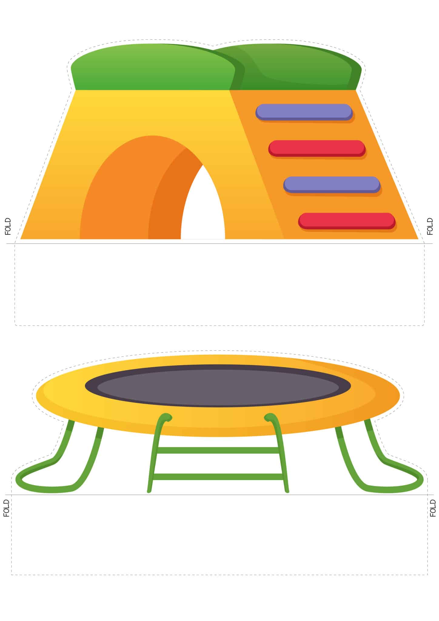 Build-A-Park: Printable Craft For Kids