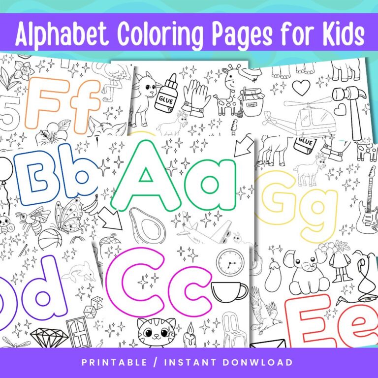 15+ Alphabet Worksheets and Printables That Are Free To Download