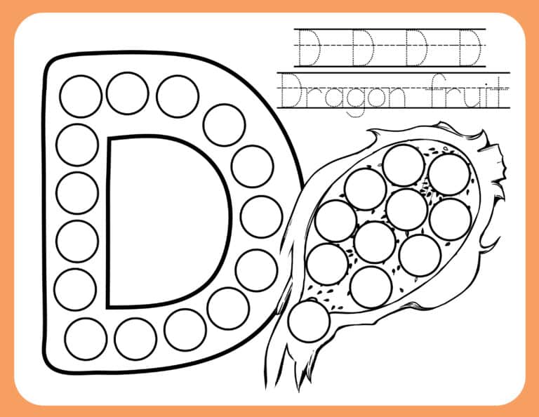 Alphabet Do-A-Dot Worksheets (Free Printables)