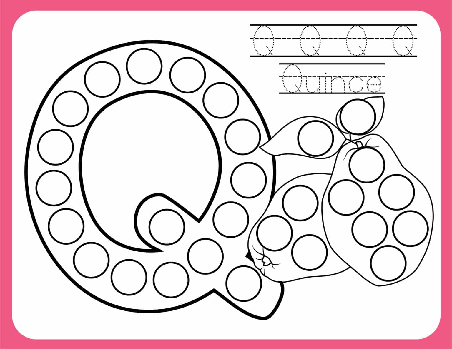 Alphabet Do-A-Dot Worksheets (Free Printables) » 24hourfamily.com