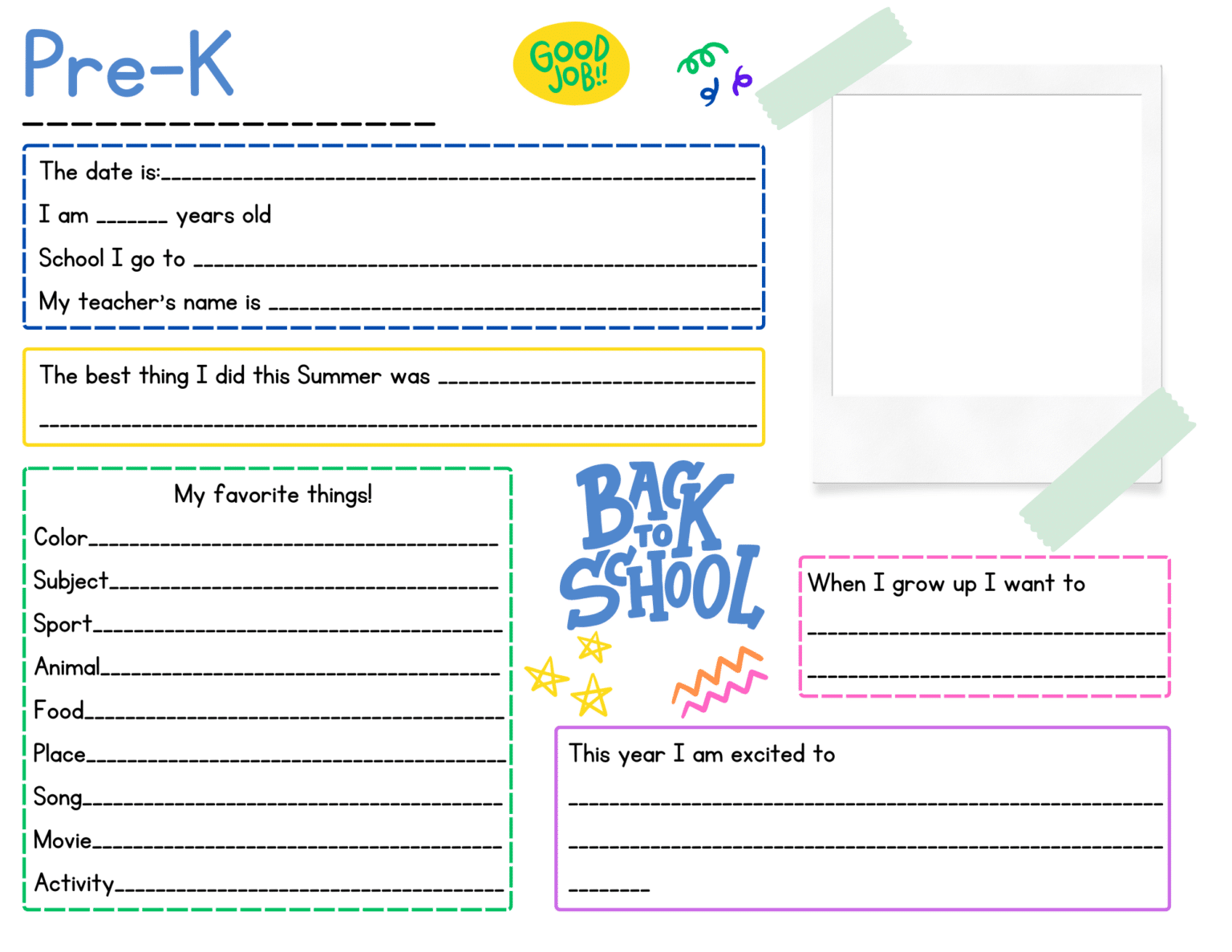 My School Memory Box Printables (For 2026)