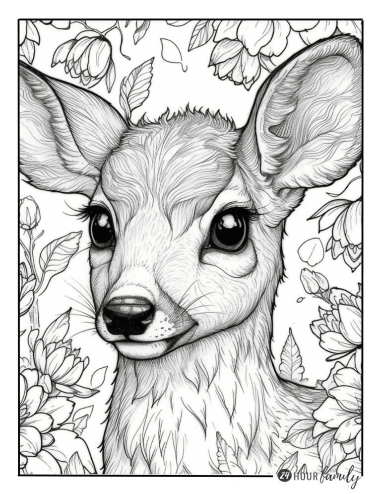 15 Cute Aesthetic Coloring Pages (Free to Print)