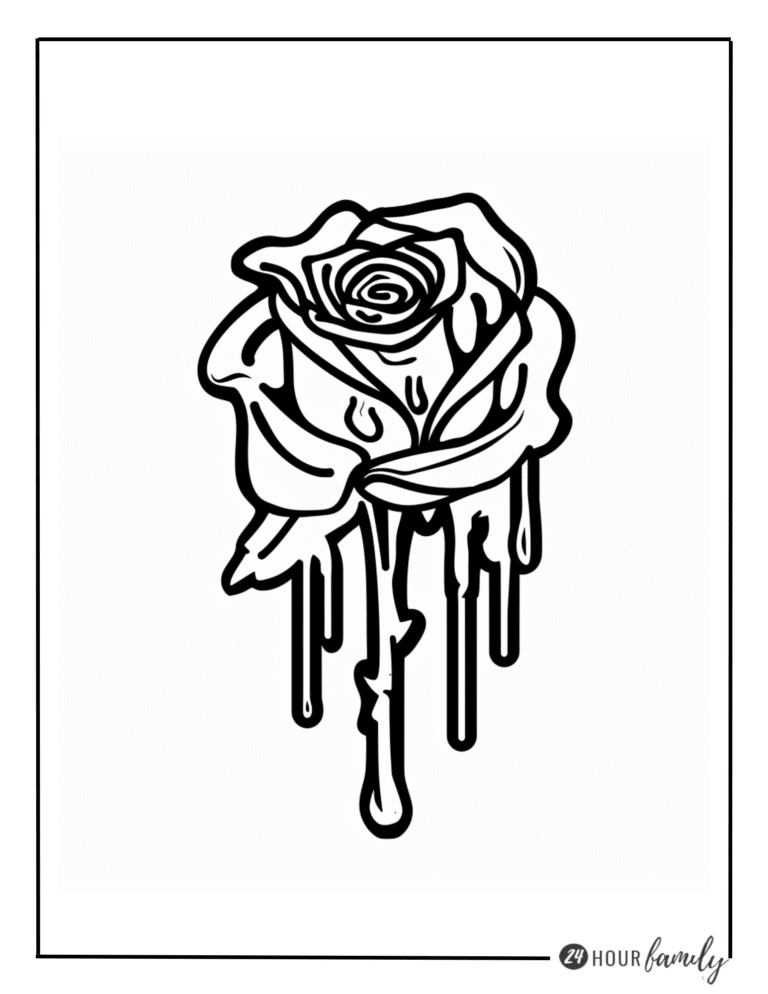 15 Cute Aesthetic Coloring Pages (Free to Print)