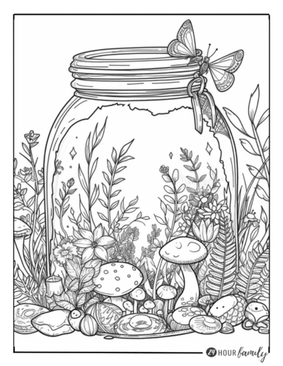 15 Cute Aesthetic Coloring Pages (Free to Print)