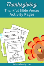 Thanksgiving "Thankful" Worksheets for Kids (Free Printables)