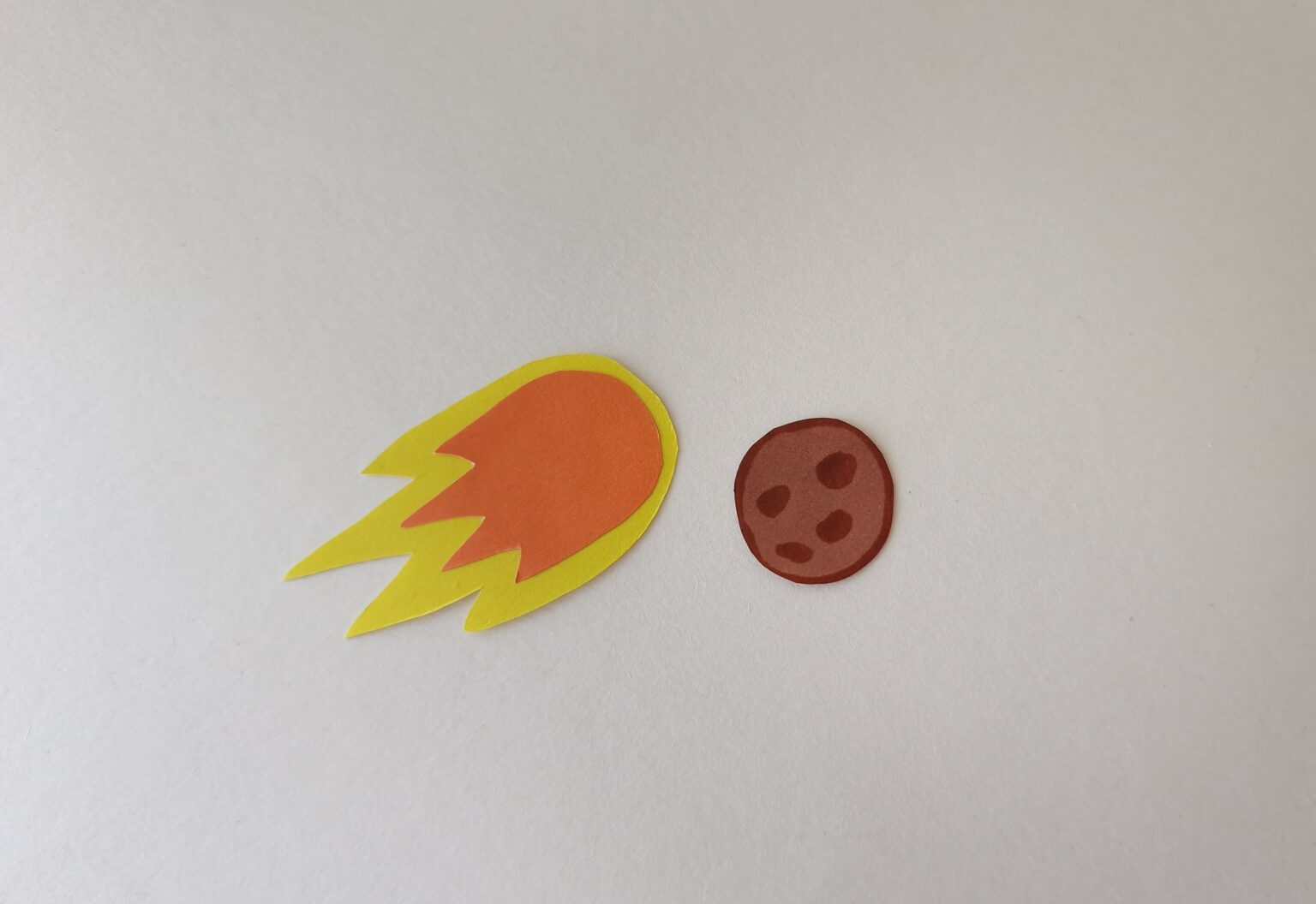 Earth and Rocket Spinning Rotation Craft (Free Templates)