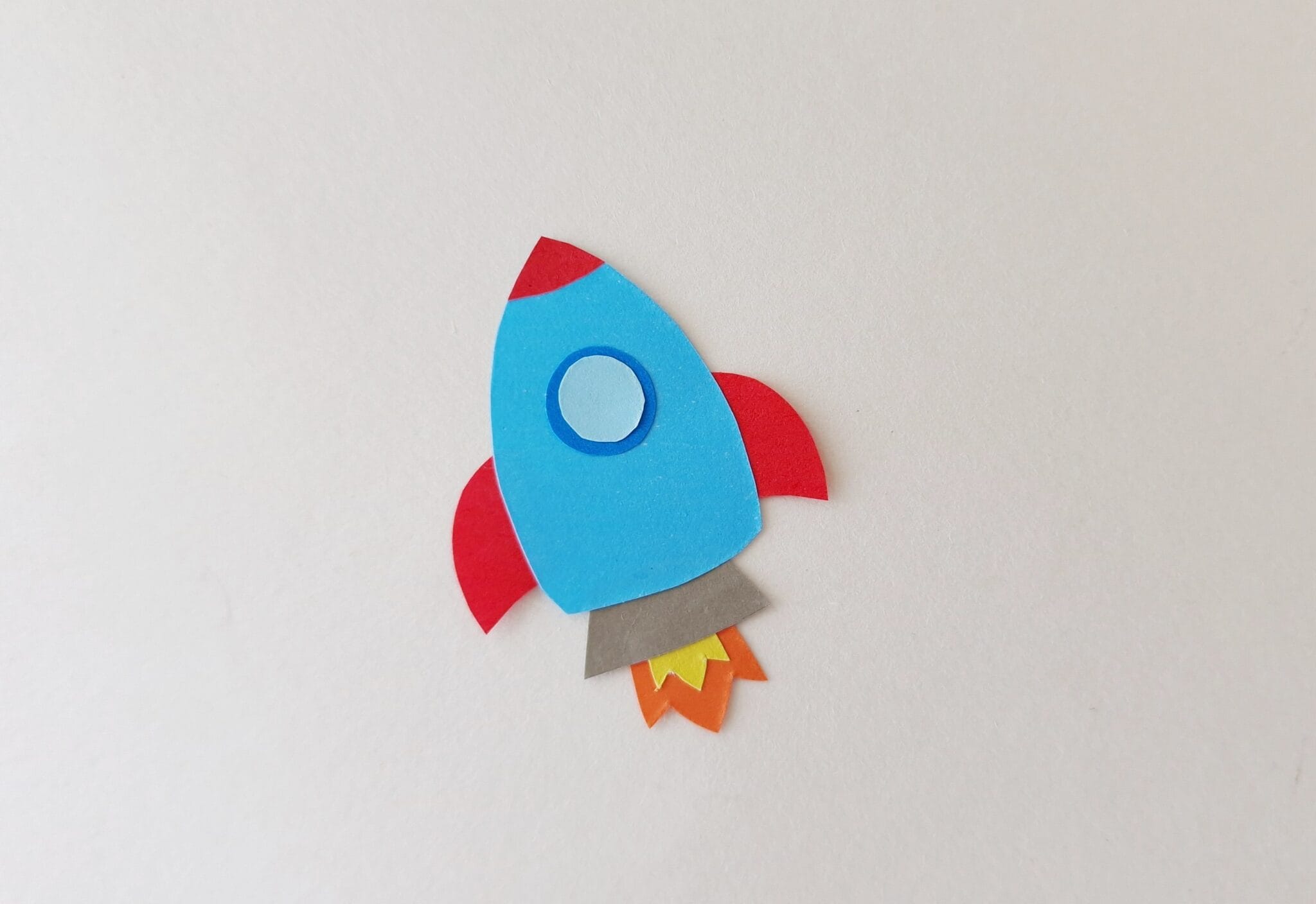 Earth and Rocket Spinning Rotation Craft (Free Templates)