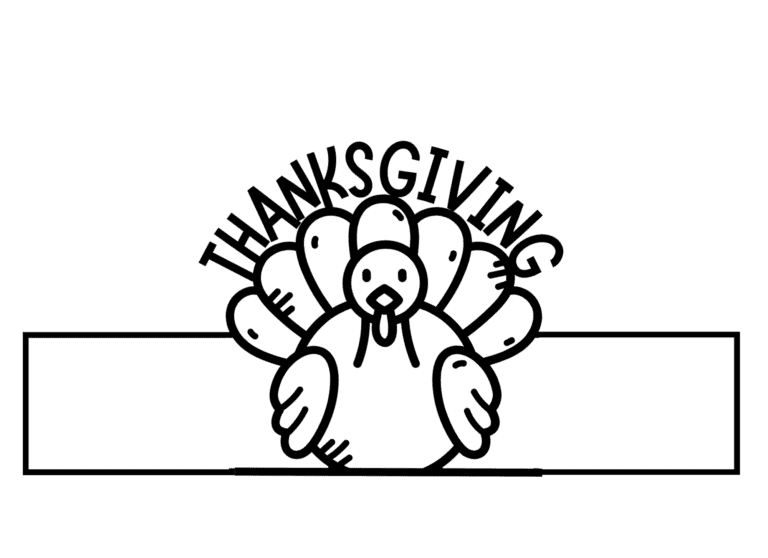 Thanksgiving Printable Crowns (Free Printable Craft)