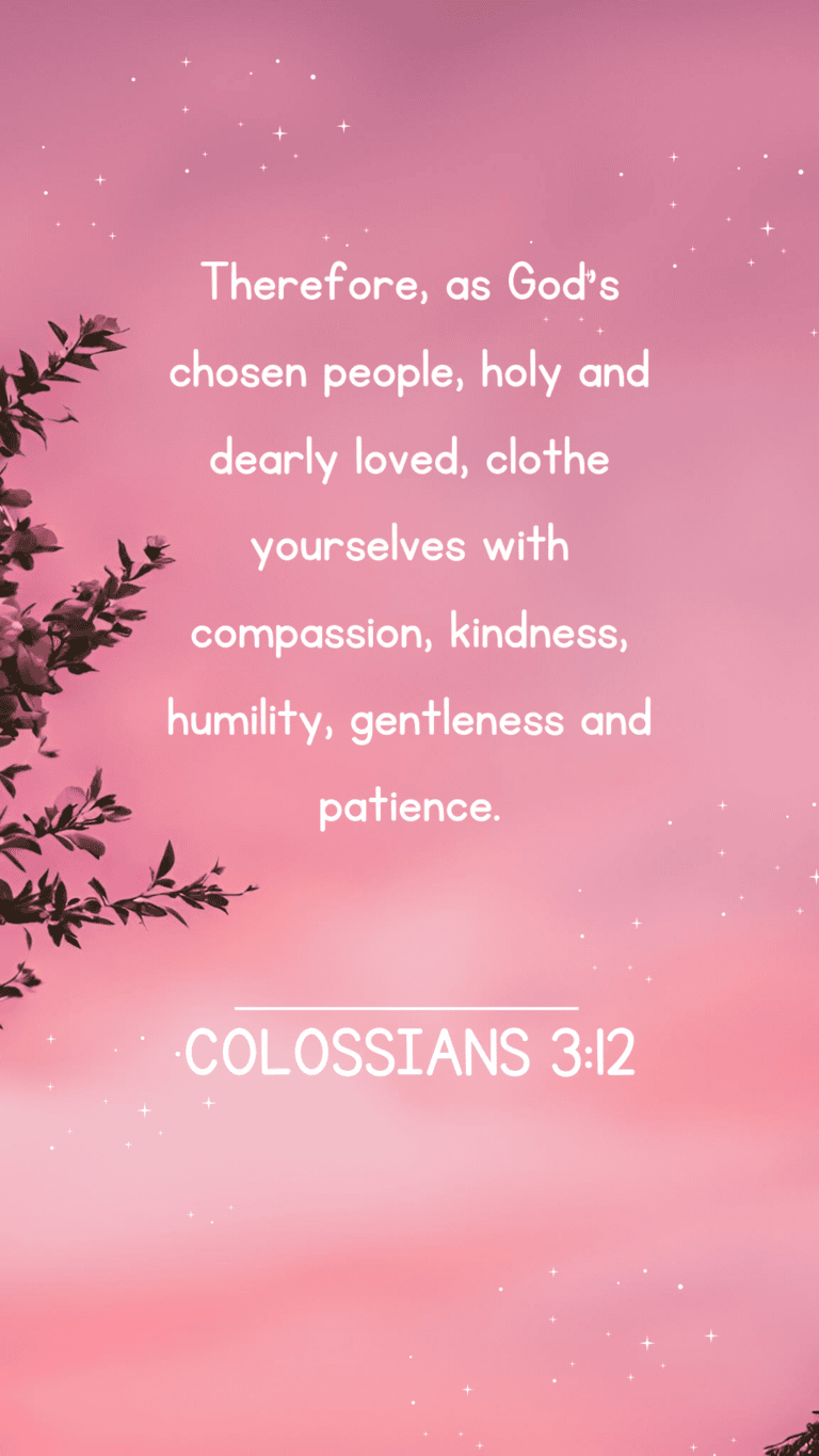 Pink Bible Verse Wallpaper- Free To Download