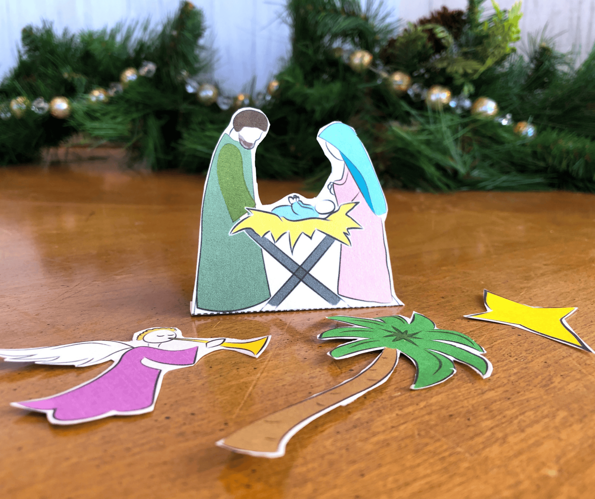 Nativity Diorama Printable Craft (Free To Download)